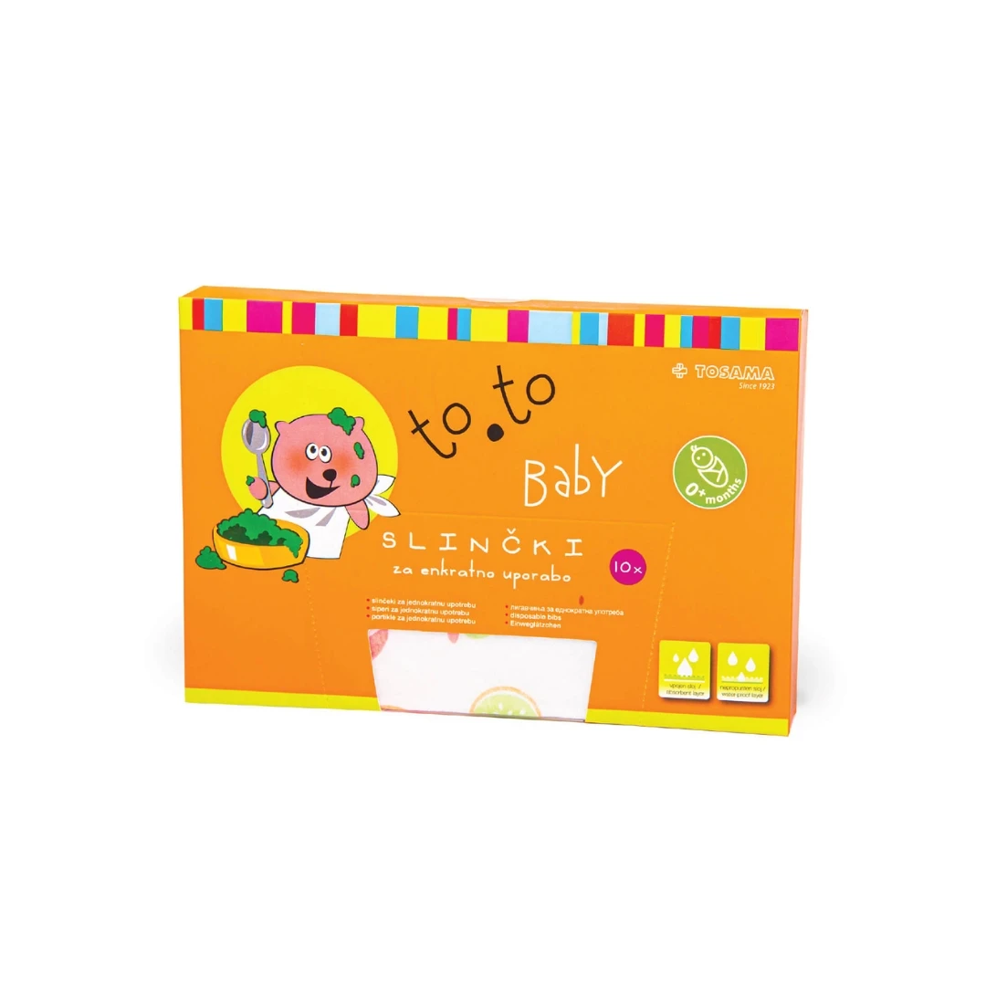 TOSAMA to.to Jednokratne Portikle za Bebe 10 Komada, | eApoteka