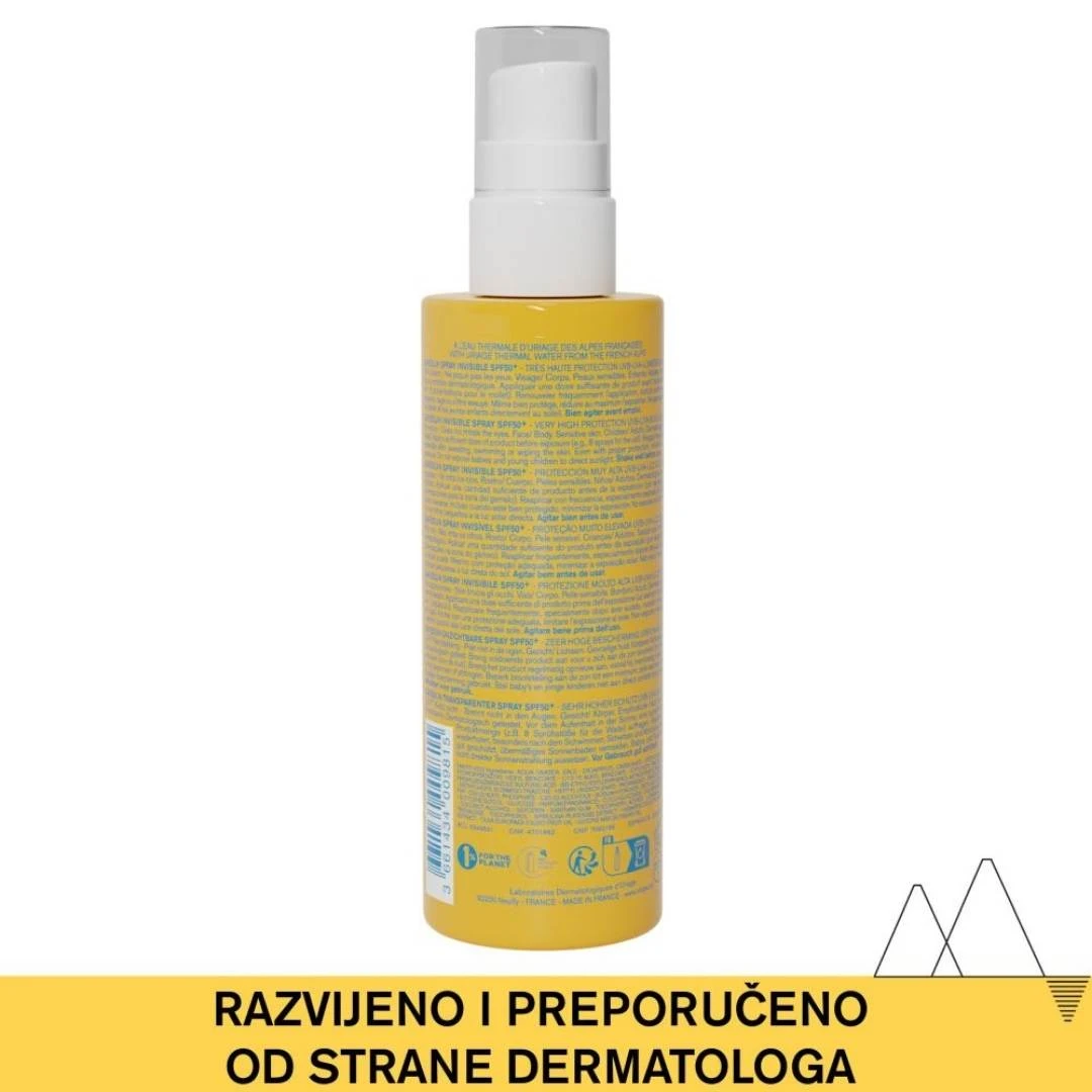 URIAGE Bariésun Transparentni Sprej za Sunčanje SPF50+ 200 mL, | eApoteka