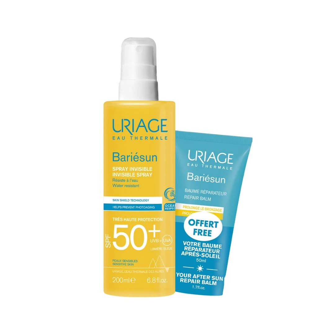 URIAGE PROMO Bariésun Transparentni Sprej SPF50+ 200 mL i Bariésun Balzam Posle Sunčanja 50 mL ...