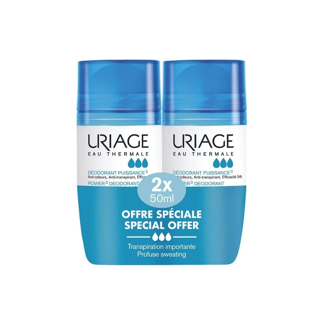 URIAGE DEO Roll-On POWER 3 Deodorant PROMO Antiperspirant za Osetljivu ...