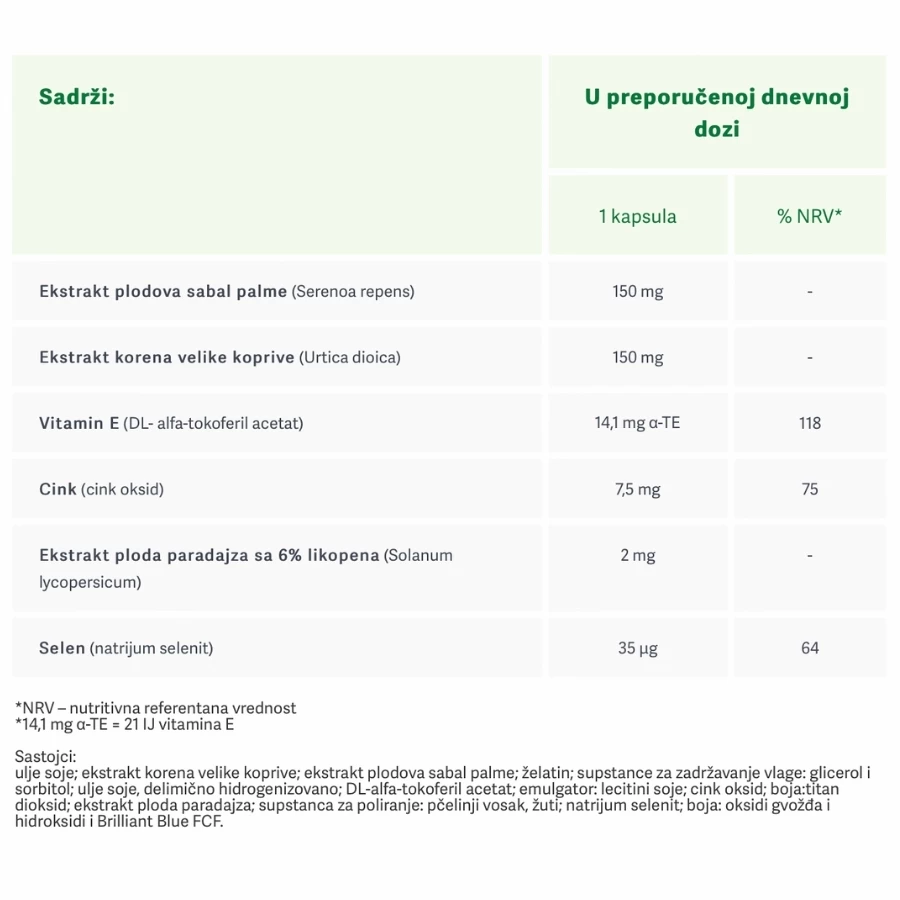 DIETPHARM UroProstal 30 Kapsula za Prostatu, | eApoteka