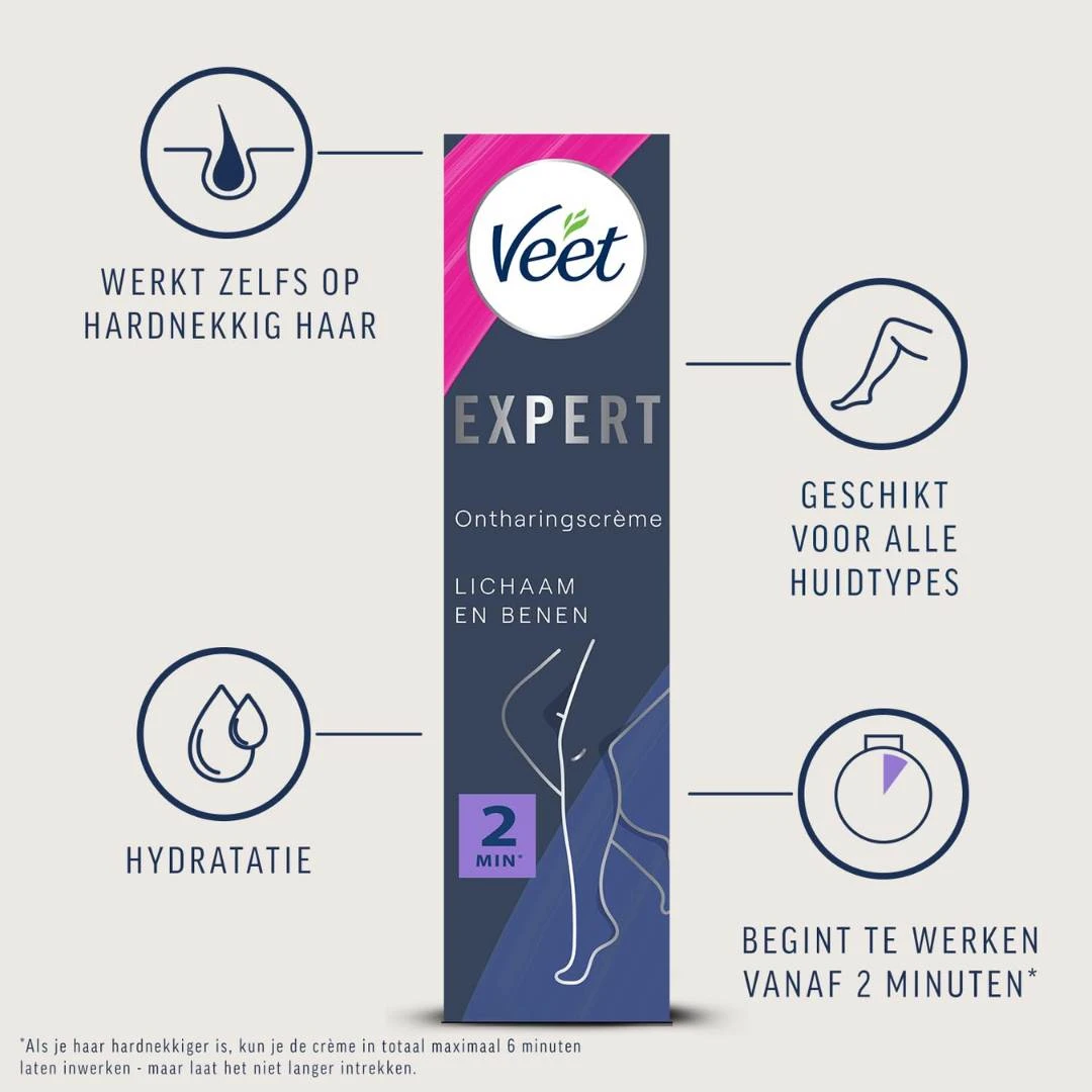 Veet EXPERT Krema za Depilaciju za Suvu Kožu 100 mL, | eApoteka