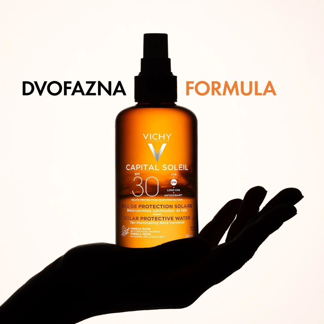 VICHY CAPITAL SOLEIL Vodica sa Beta Karotenom za Blistav i Ujednačen ...