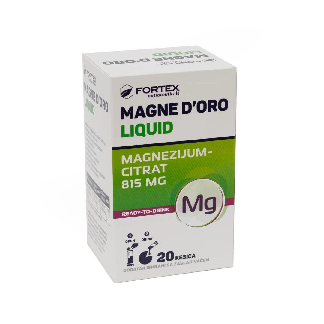 Vitamix® Magne D'Oro Liquid Direct Tečni Magnezijum Citrat 815 mg 20 ...