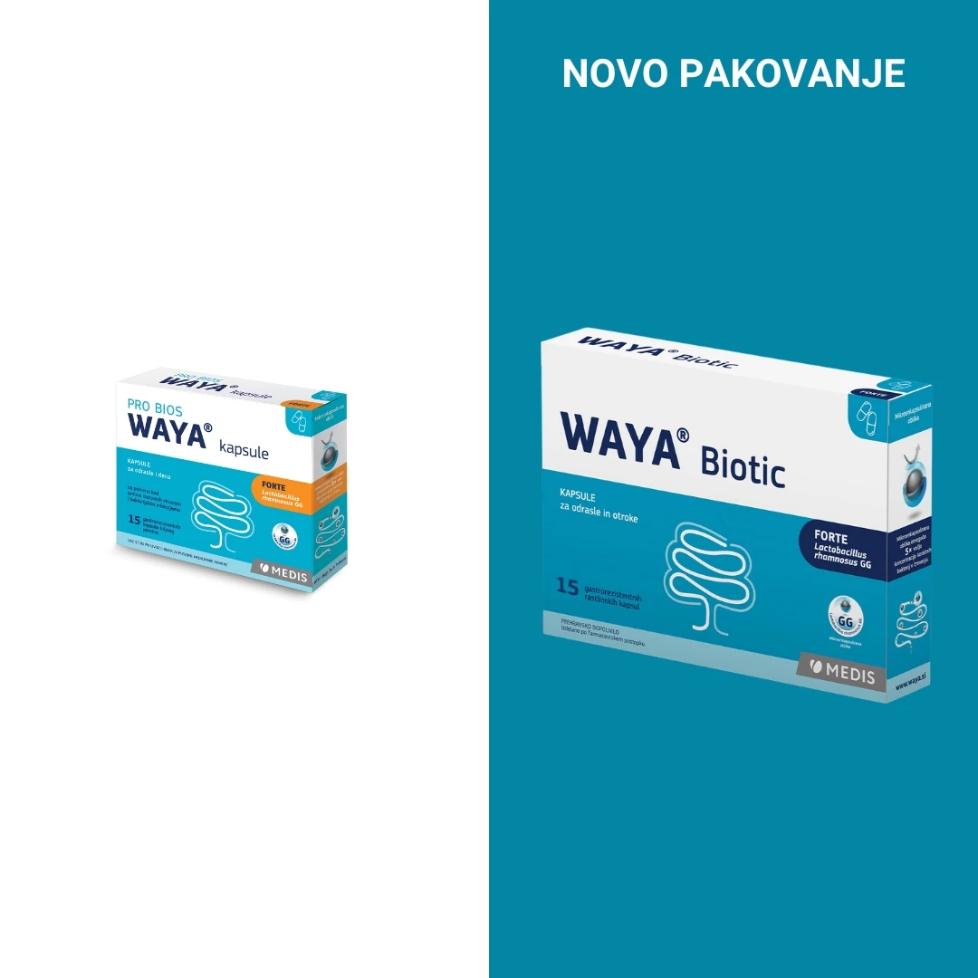 WAYA Biotic FORTE 15 Kapsula Probiotik za Odrasle i Decu od 2. Godine, | eApoteka