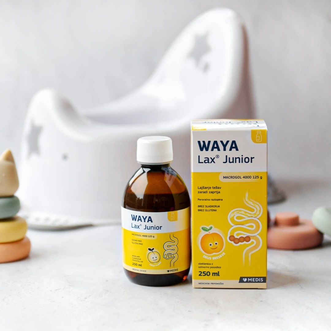 WAYA® Lax Junor Sirup Protiv Zatvora-Opstipacije 250 mL, | eApoteka