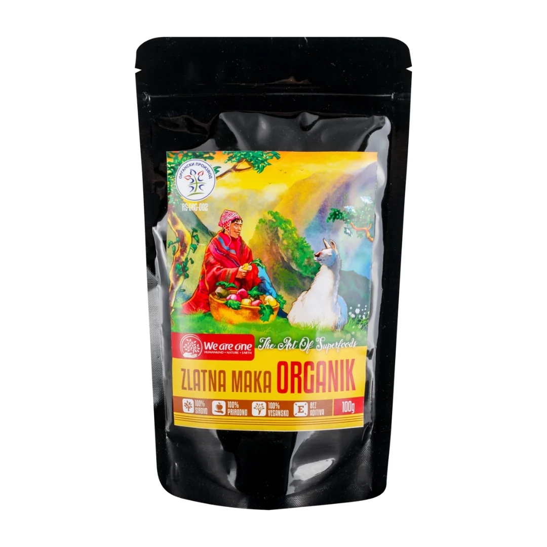 Zlatna Maka ORGANIK 100 g Peruanska Maka, | eApoteka