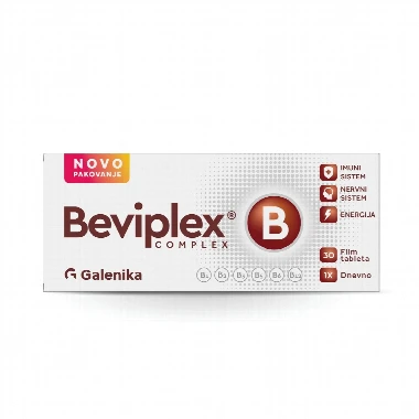 GALENIKA Beviplex® B Tablete 30 Film Tableta, | eApoteka