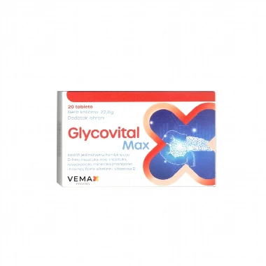 Glycovital Max 20 Tableta; Insulinska Rezistencija, | eApoteka