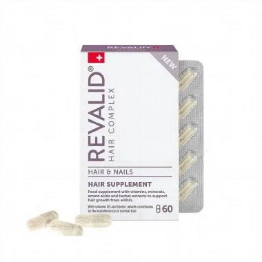 REVALID® Kapsule Hair Complex 60 Kapsula Protiv Opadanja Kose i za Jake ...