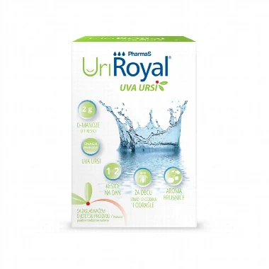 PharmaS UriRoyal® Uva Ursi 10 Kesica sa Aromom Brusnice; Protiv ...