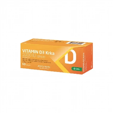 Vitamin D3 Krka 60 Tableta, | eApoteka